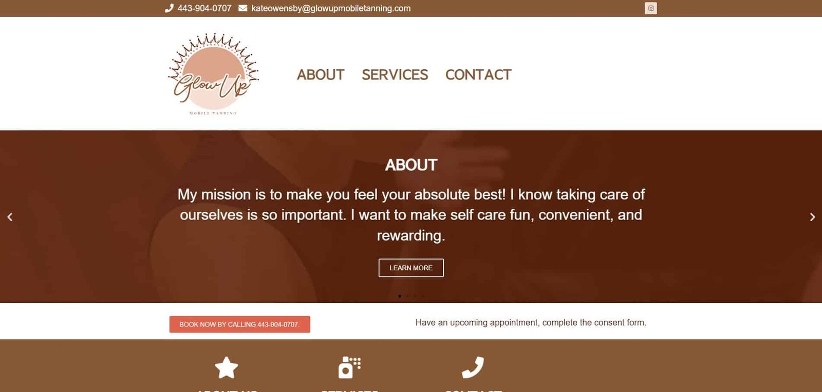 Glow Up Mobile Tanning - Media & Technology Group, LLC